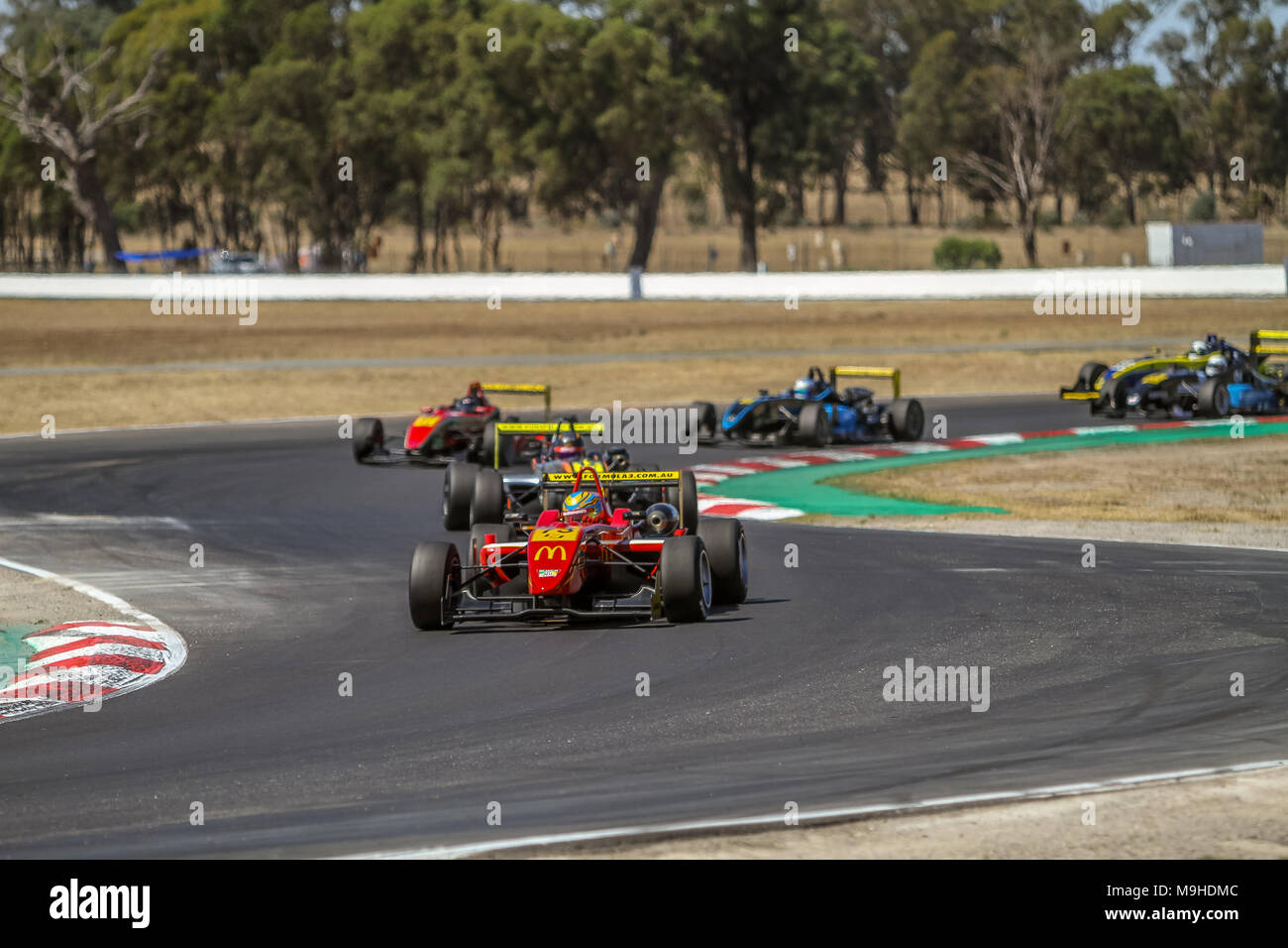 Formula 3 racing from Winton Raceway Victoria Australia Stock Photo - Alamy