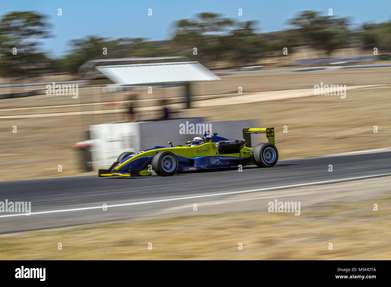 Formula 3 racing from Winton Raceway Victoria Australia Stock Photo - Alamy