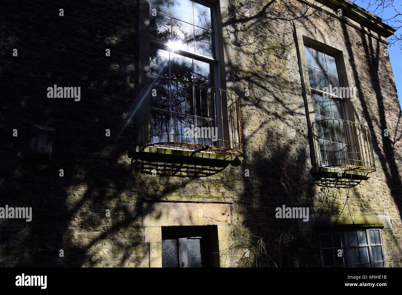 The historic buildings of Frome, Somerset, England, a market town with ...
