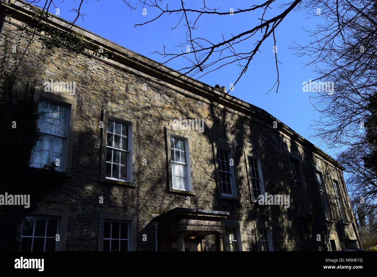 The historic buildings of Frome, Somerset, England, a market town with ...