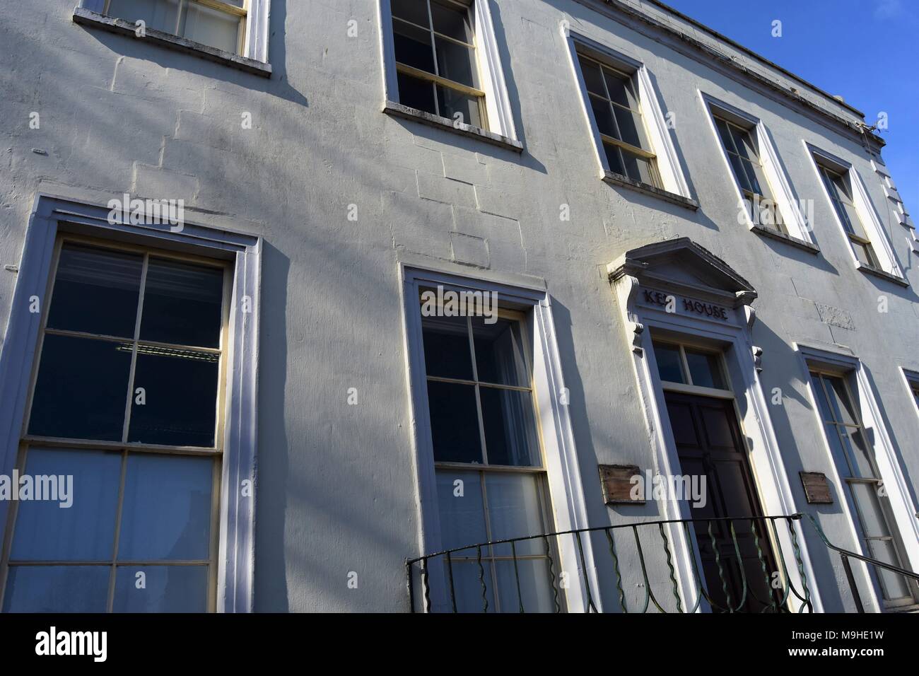 The historic buildings of Frome, Somerset, England, a market town with ...