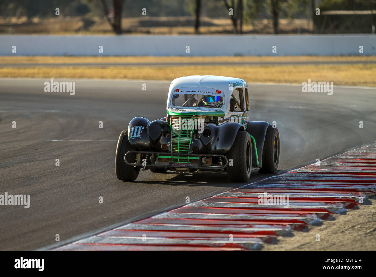 legend Cars AMRS -Winton Raceway Victoria Australia Stock Photo - Alamy