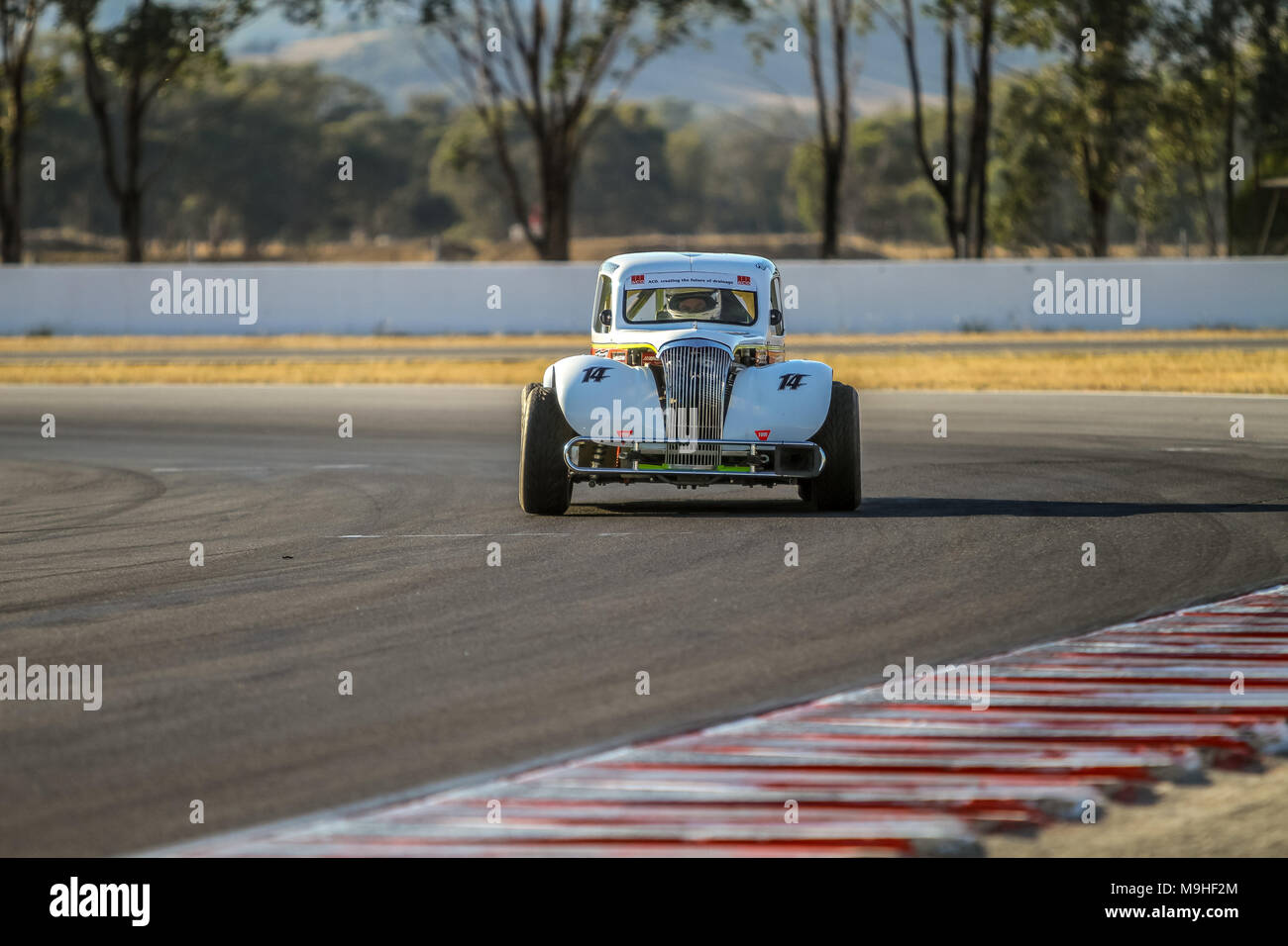 legend Cars AMRS -Winton Raceway Victoria Australia Stock Photo - Alamy