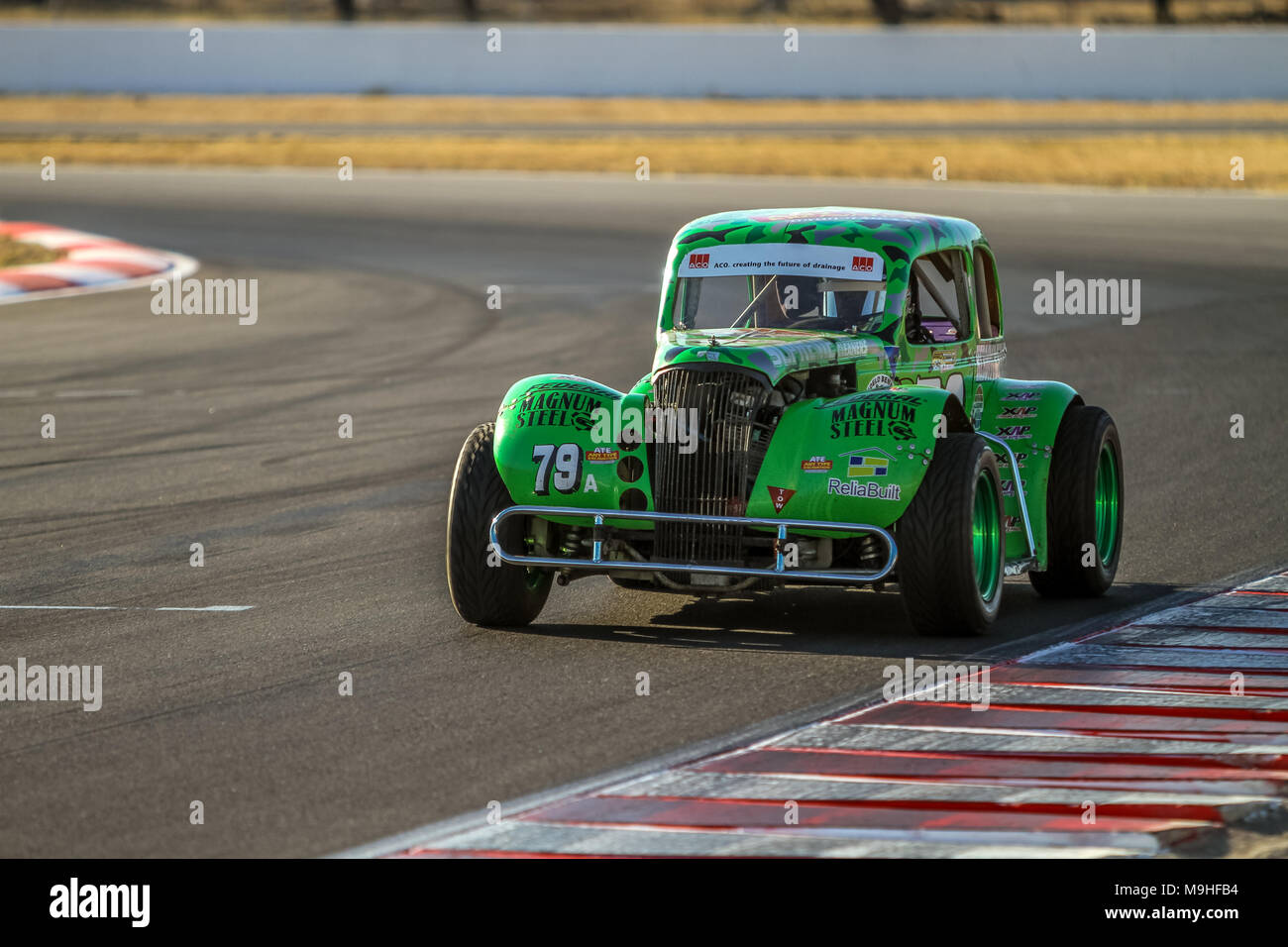 legend Cars AMRS -Winton Raceway Victoria Australia Stock Photo - Alamy