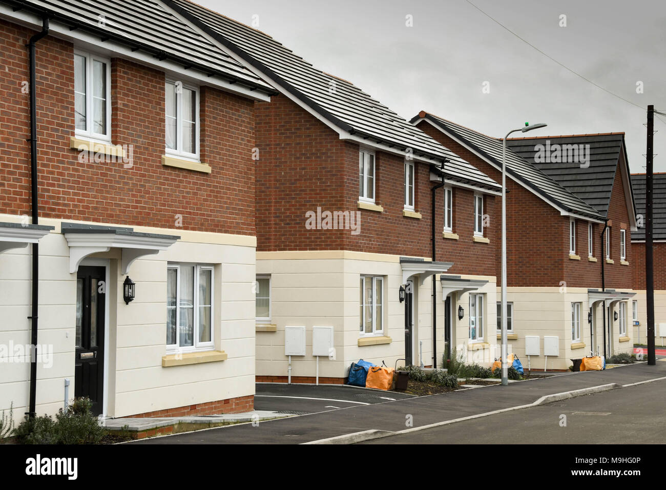 New housing development semi hi-res stock photography and images - Alamy