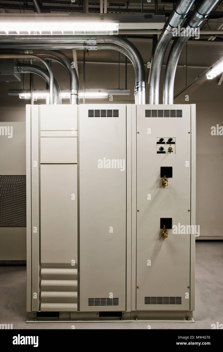 Control unit in computer server room Stock Photo - Alamy