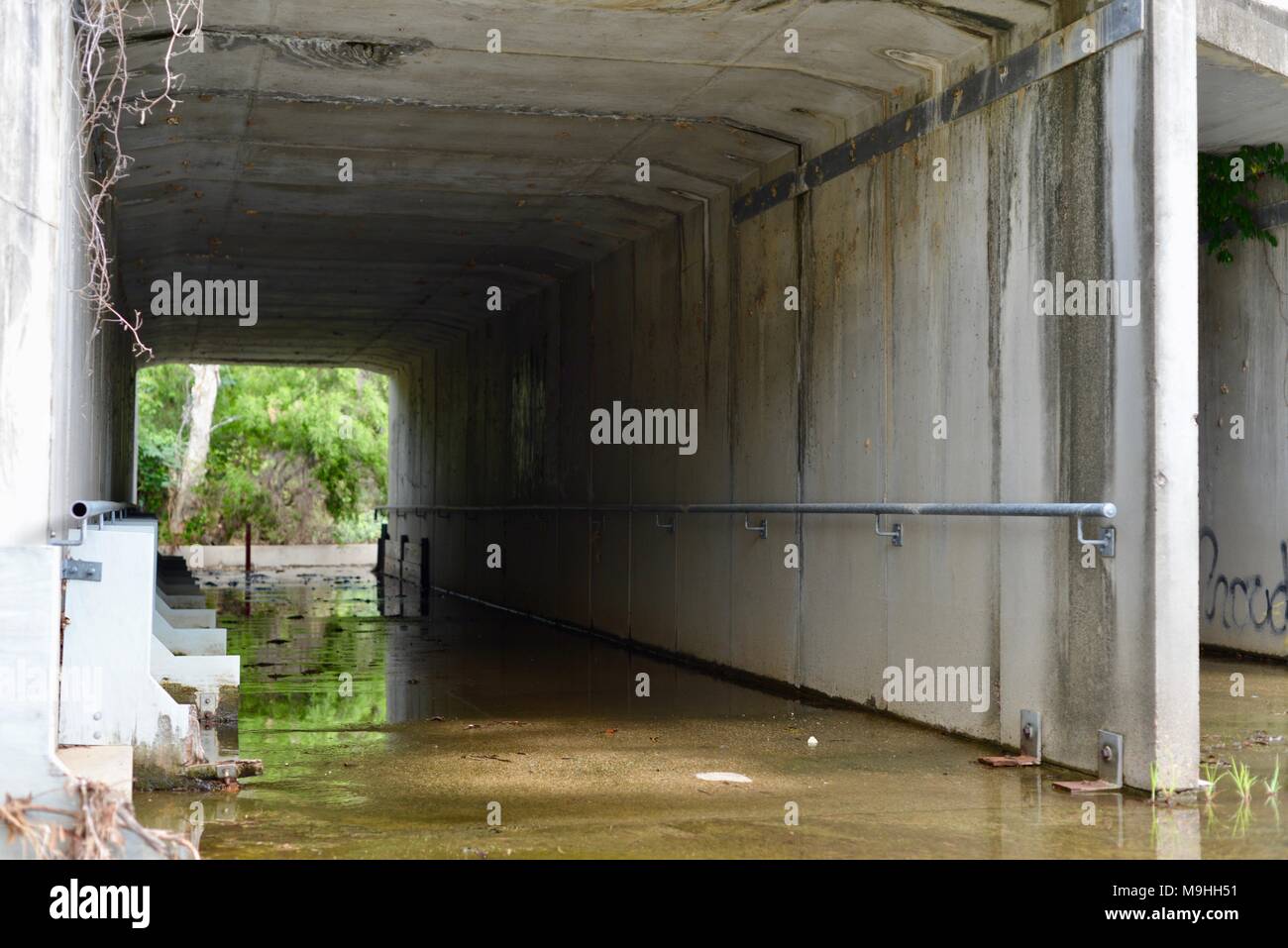 Fish Ladder to allow migrating fish to swim upstream past man made ...