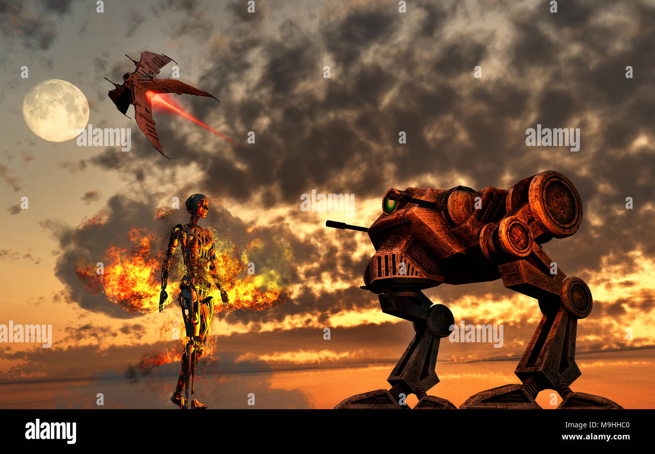 Advanced robotic vehicles hi-res stock photography and images - Alamy