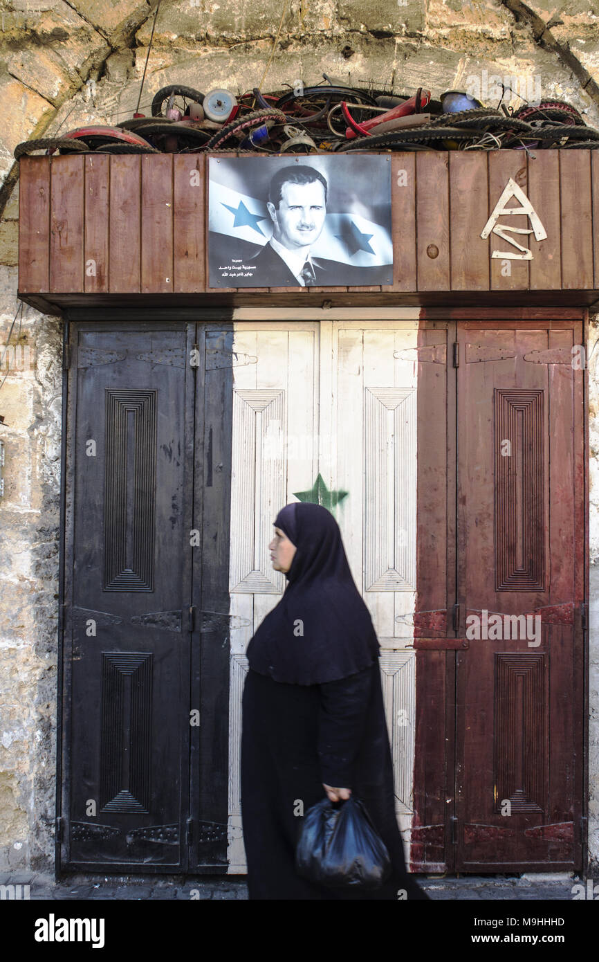 Bashar al assad poster 2015 hi-res stock photography and images - Alamy