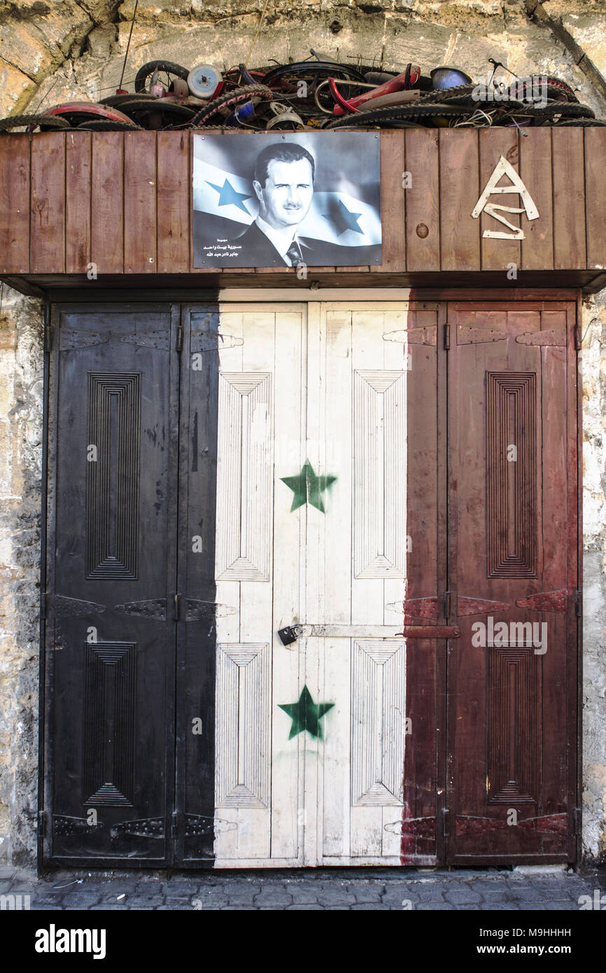 Bashar al assad poster hi-res stock photography and images - Alamy