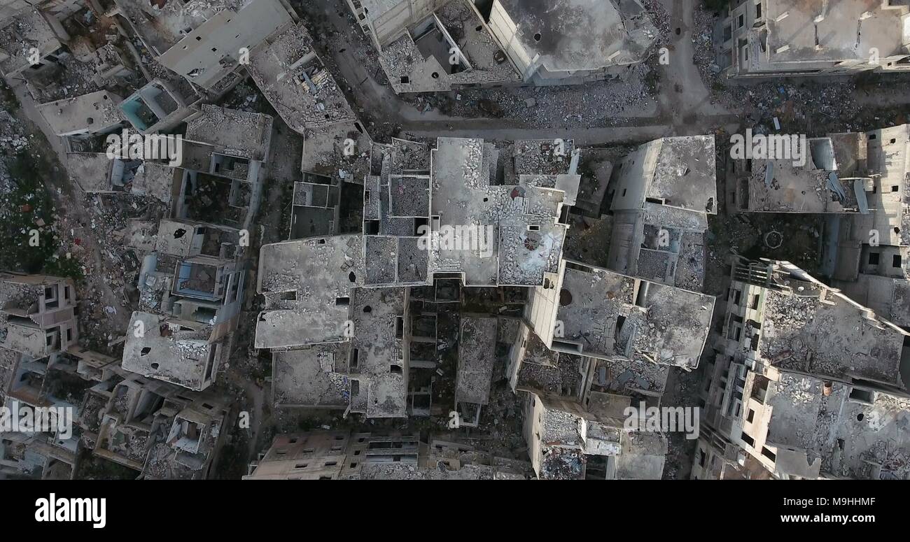 Syria homs street aerial hi-res stock photography and images - Alamy