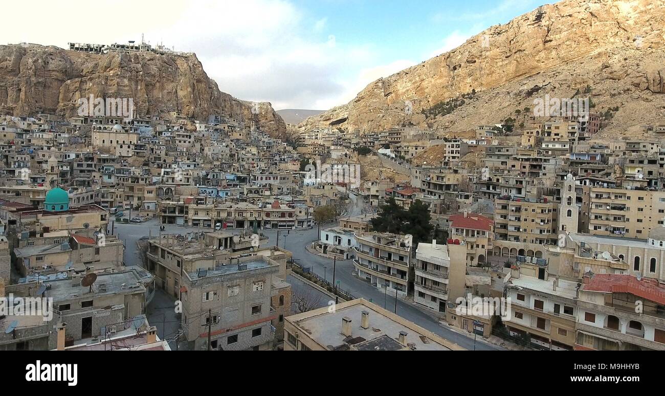 Maaloula Village in the mountains 2017 Stock Photo - Alamy