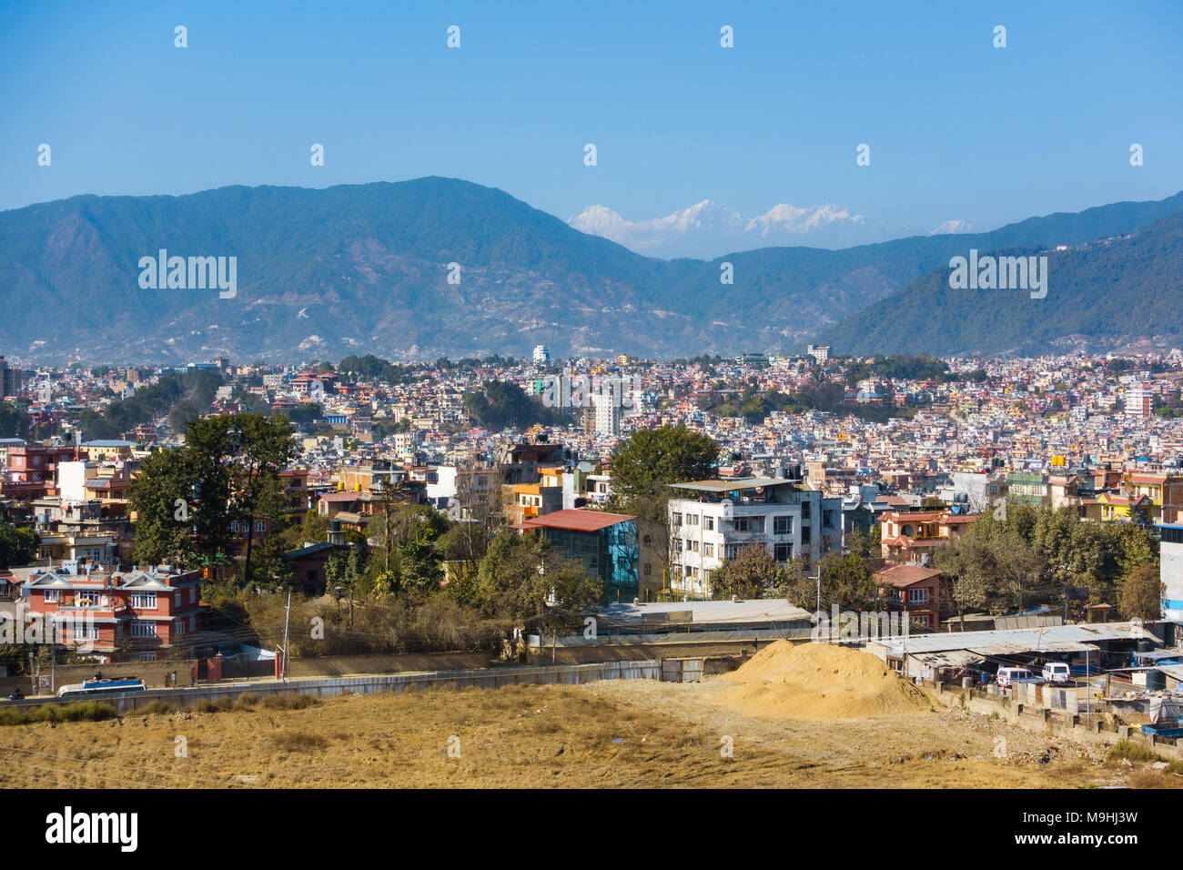 Kathmandu city himalayas hi-res stock photography and images - Alamy