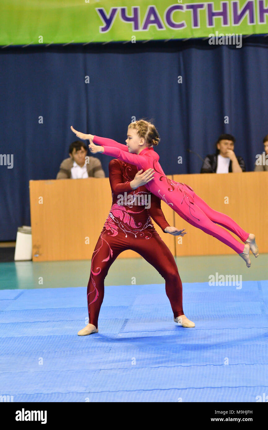 Orenburg, Russia, 26-27 May 2017 years: Juniors compete in sports ...
