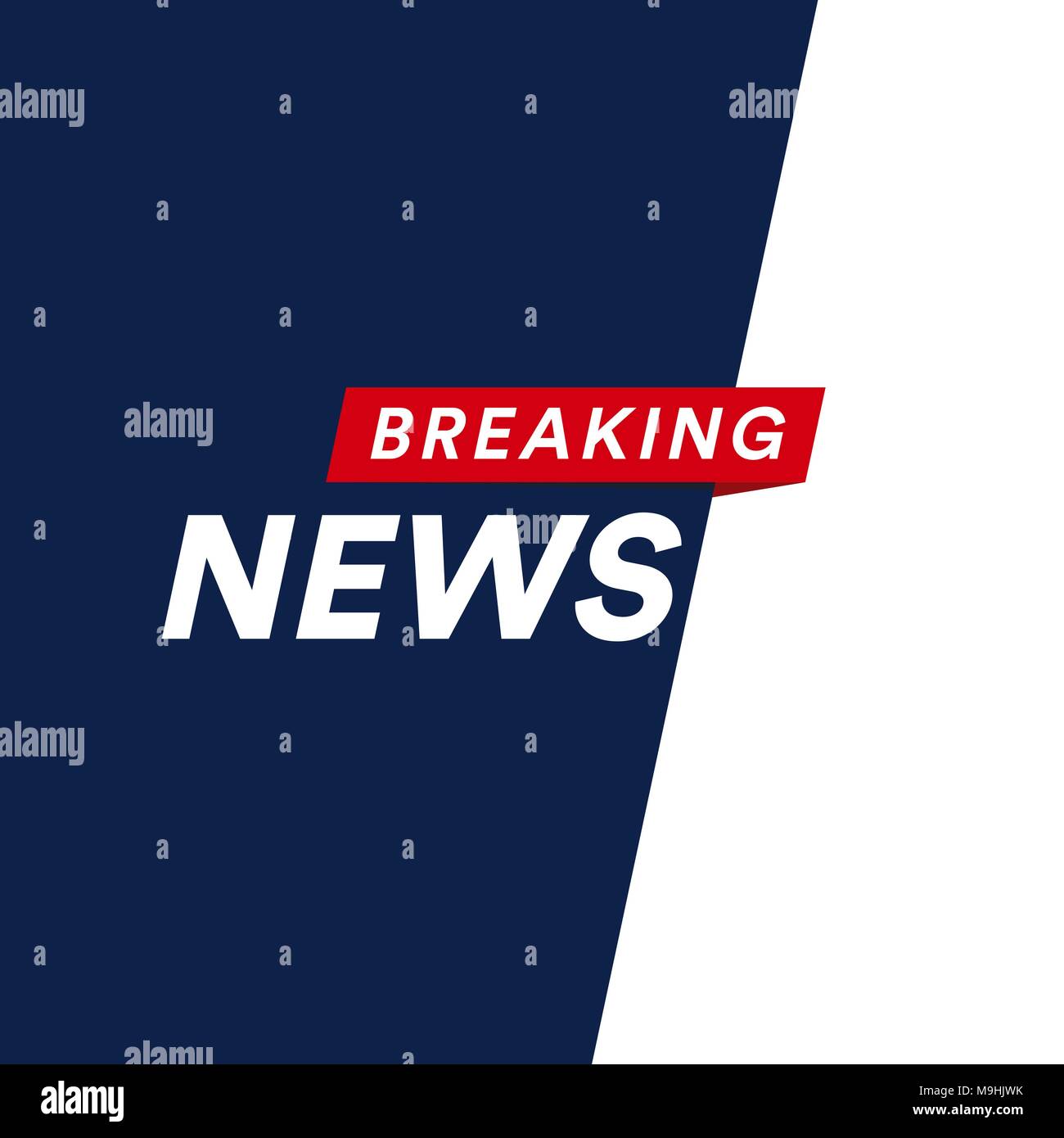Breaking news modern concept. World news template backgorund. Vector ...