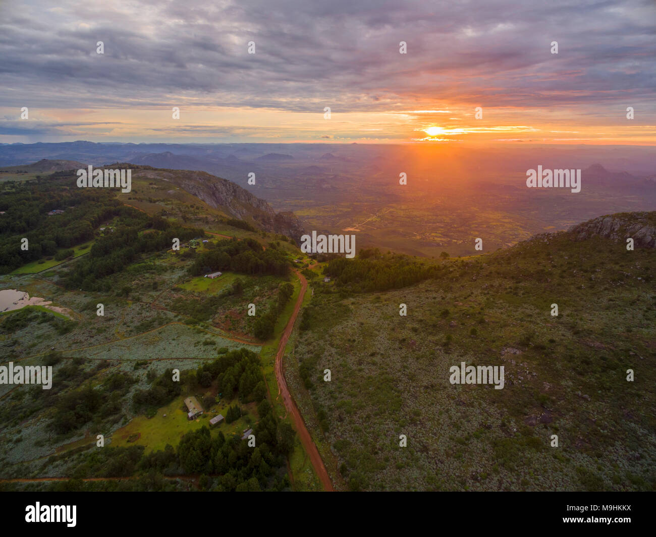 An aerial view of World's View, Nyanga Zimbabwe Stock Photo - Alamy