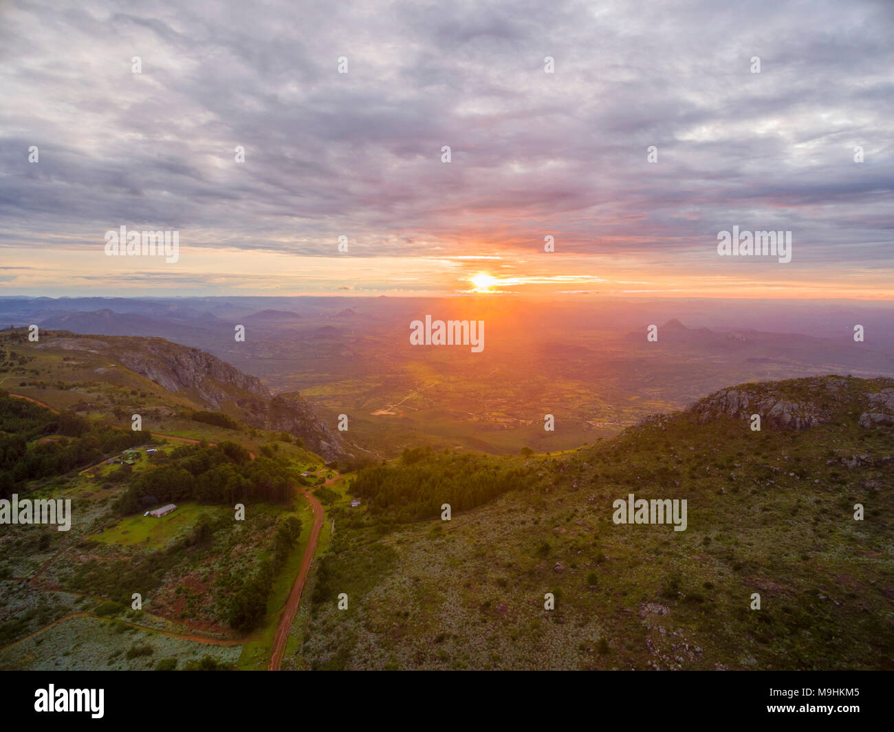 An aerial view of World's View, Nyanga Zimbabwe Stock Photo - Alamy