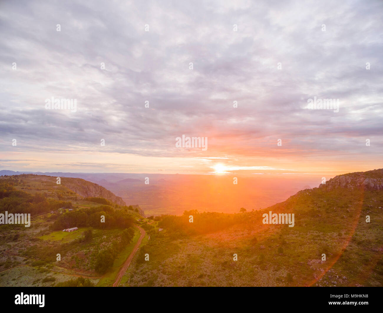 An aerial view of World's View, Nyanga Zimbabwe Stock Photo - Alamy