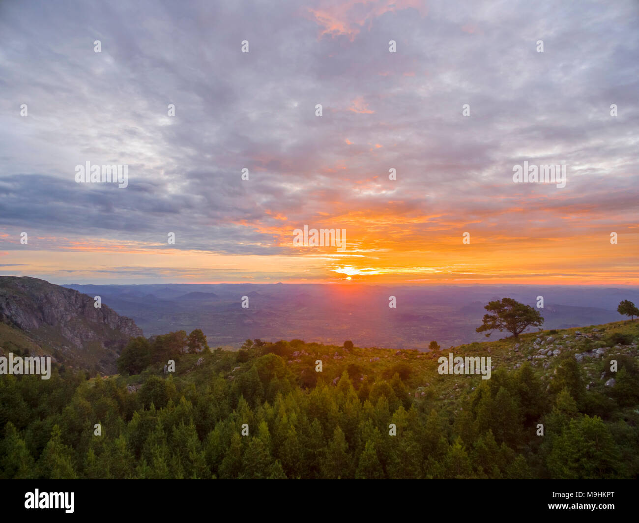 An aerial view of World's View, Nyanga Zimbabwe Stock Photo - Alamy