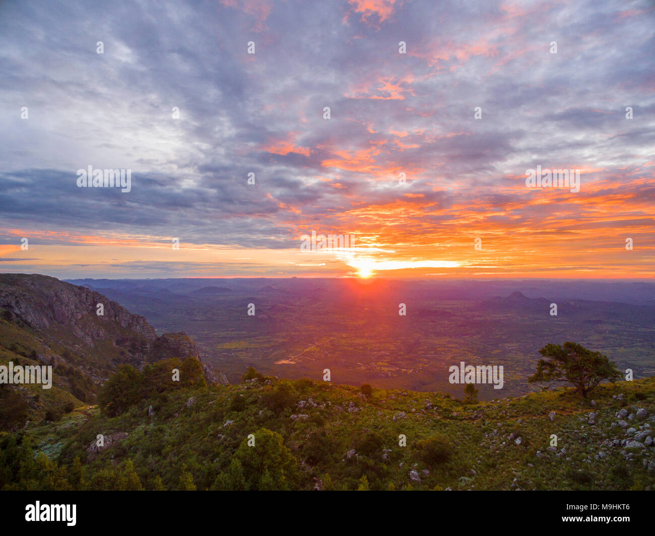 An aerial view of World's View, Nyanga Zimbabwe Stock Photo - Alamy