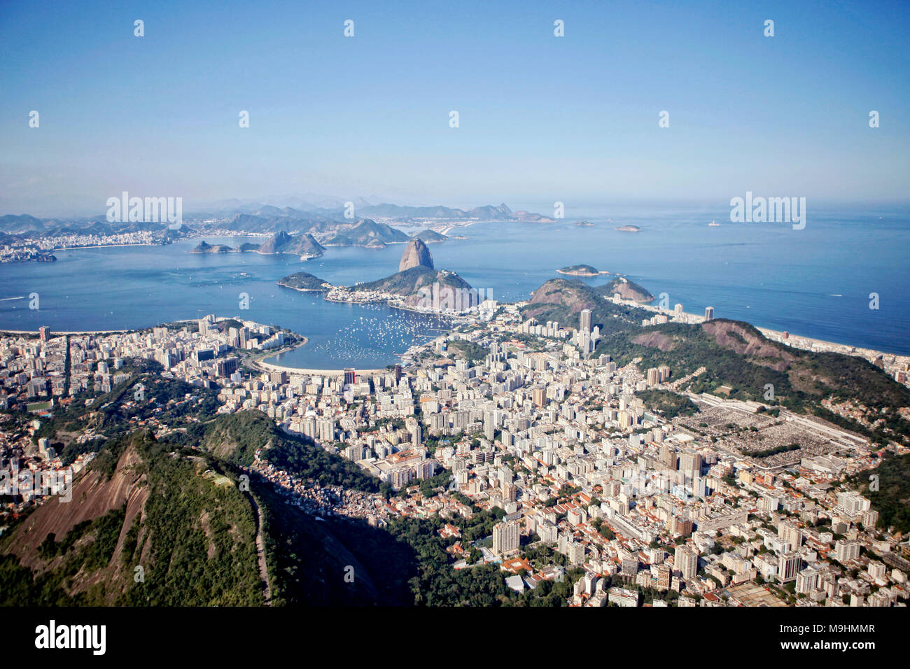 Aerial point of view from Rio de Janeiro, Brazil Stock Photo - Alamy
