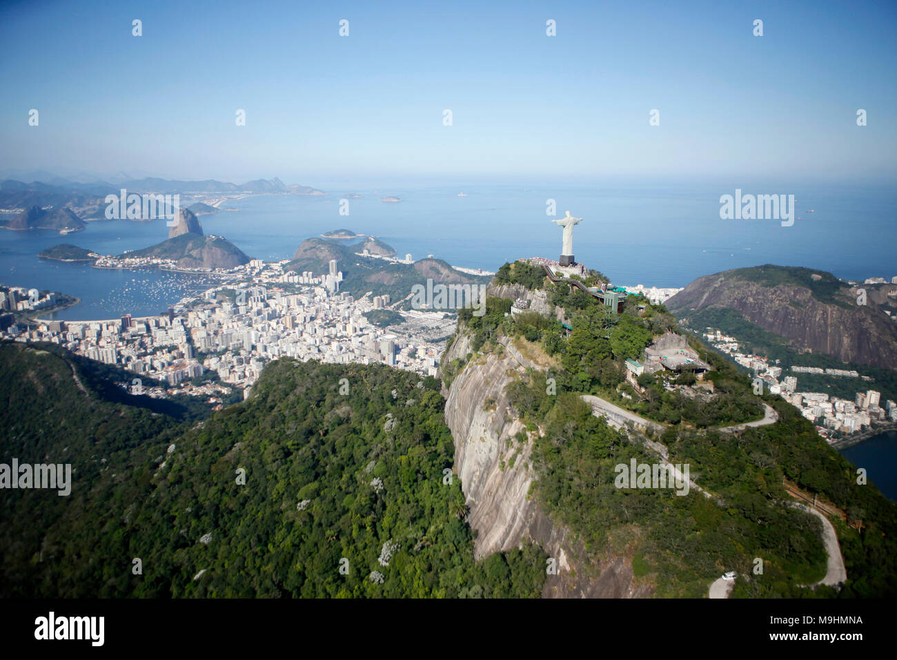 Aerial point of view from Rio de Janeiro, Brazil Stock Photo - Alamy