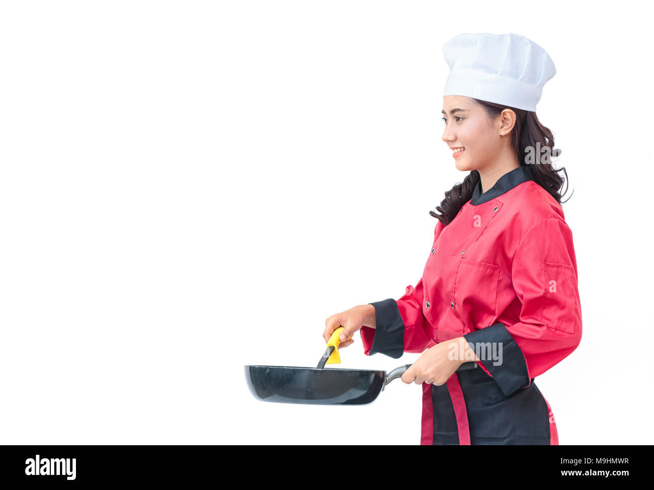 Chef full uniform hi-res stock photography and images - Alamy