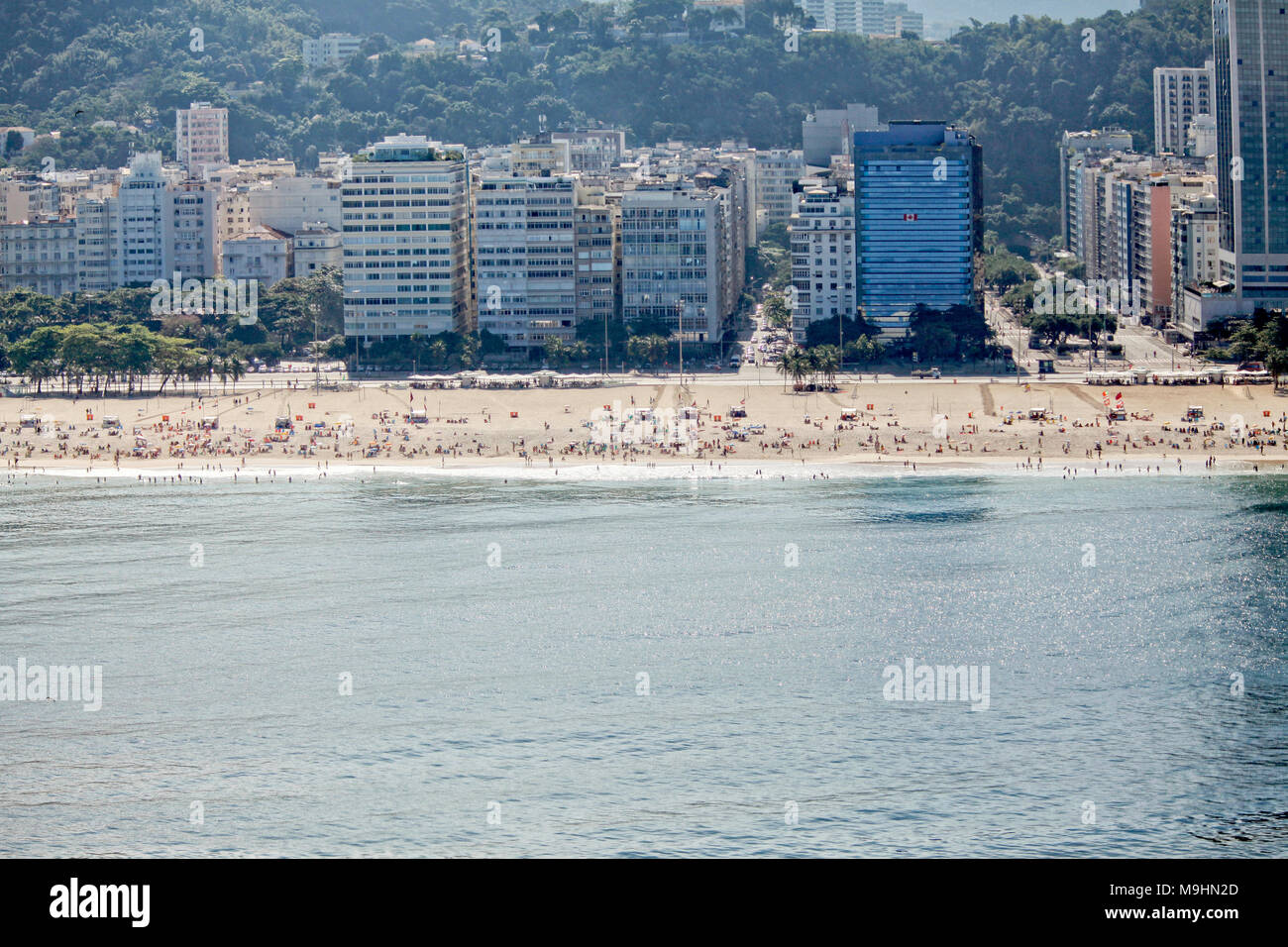 Ipanema, Aerial point of view from Rio de Janeiro, Brazil Stock Photo ...