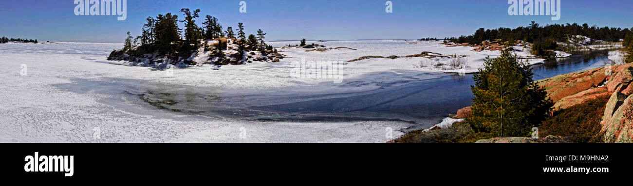 Killarney provincial park winter hi-res stock photography and images ...
