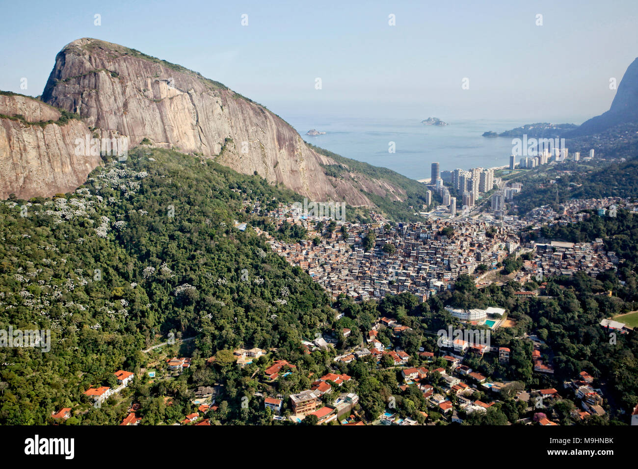 Aerial point of view from Rio de Janeiro, Brazil Stock Photo - Alamy