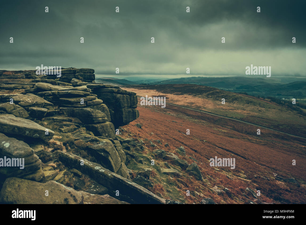 Rocky outcrop of land hi-res stock photography and images - Alamy