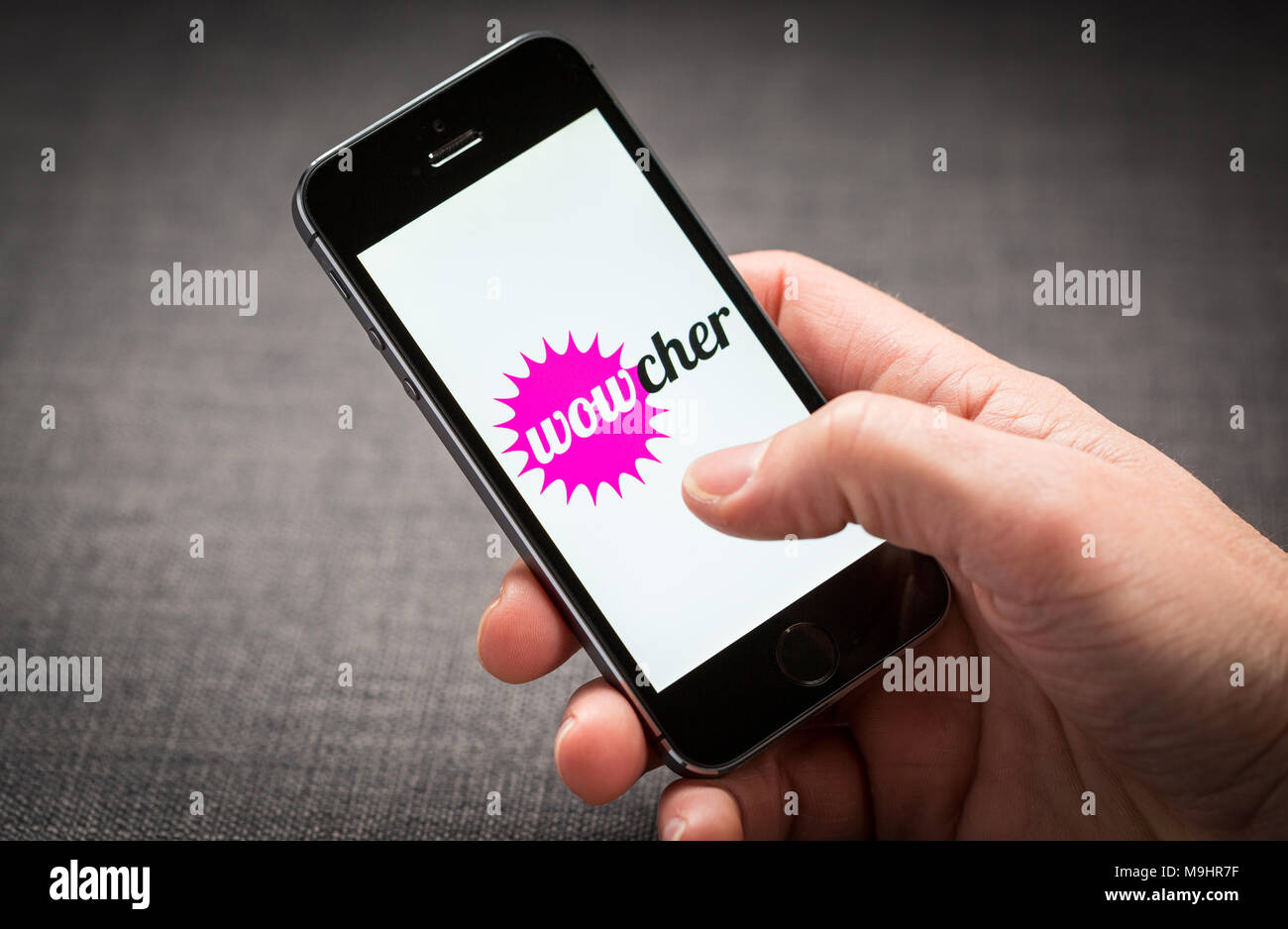 Wowcher logo hi-res stock photography and images - Alamy