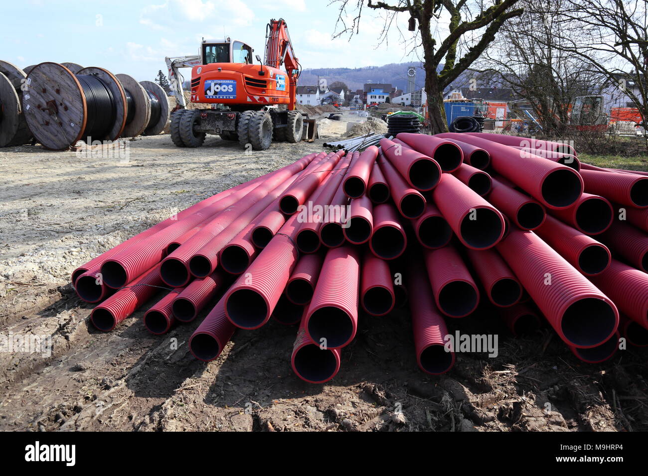 Construction site drain drainage hi-res stock photography and images ...