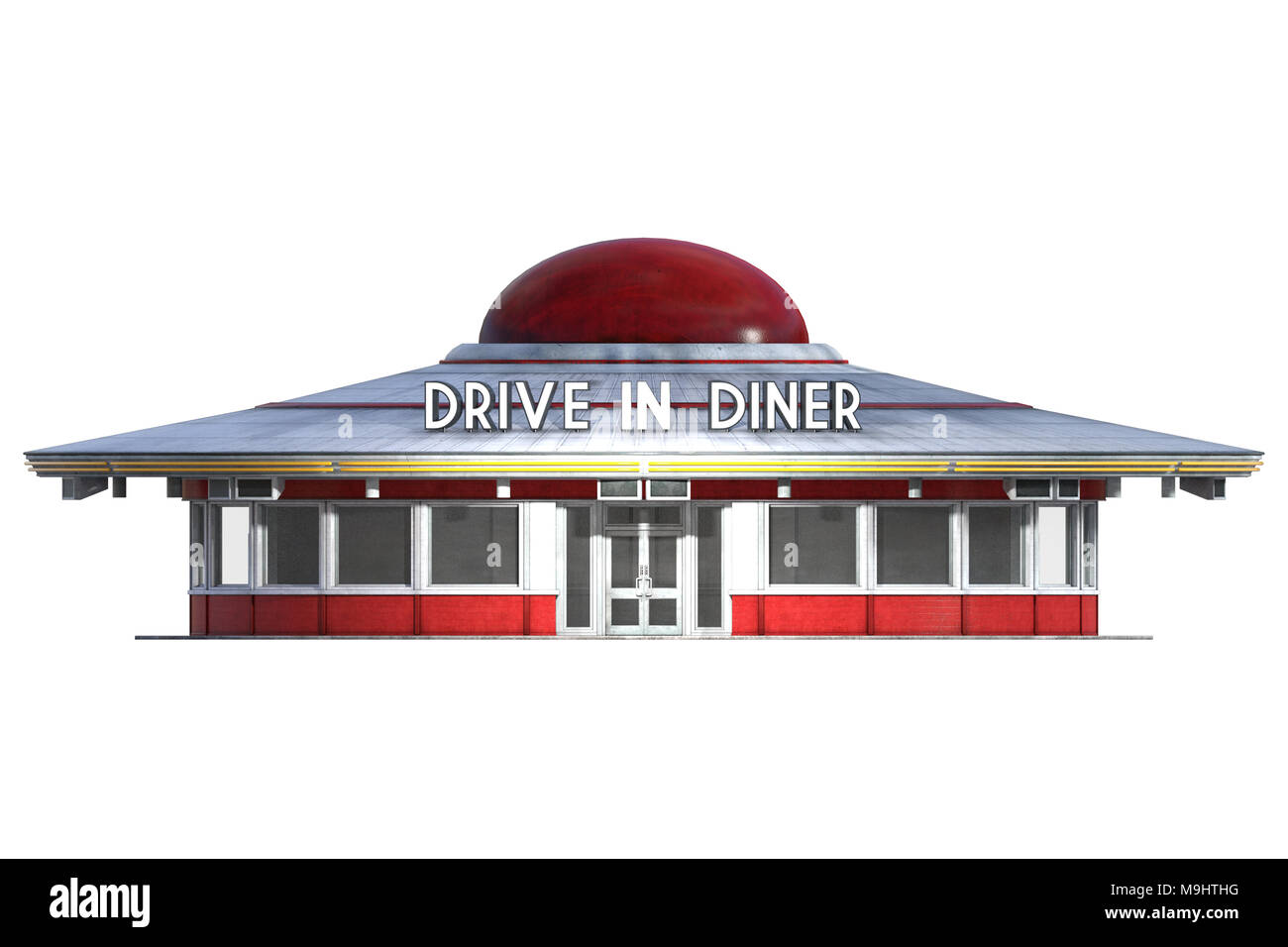 50s Diner Building