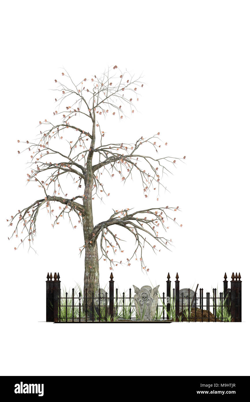 Graveyard Cut Out Stock Images & Pictures - Alamy