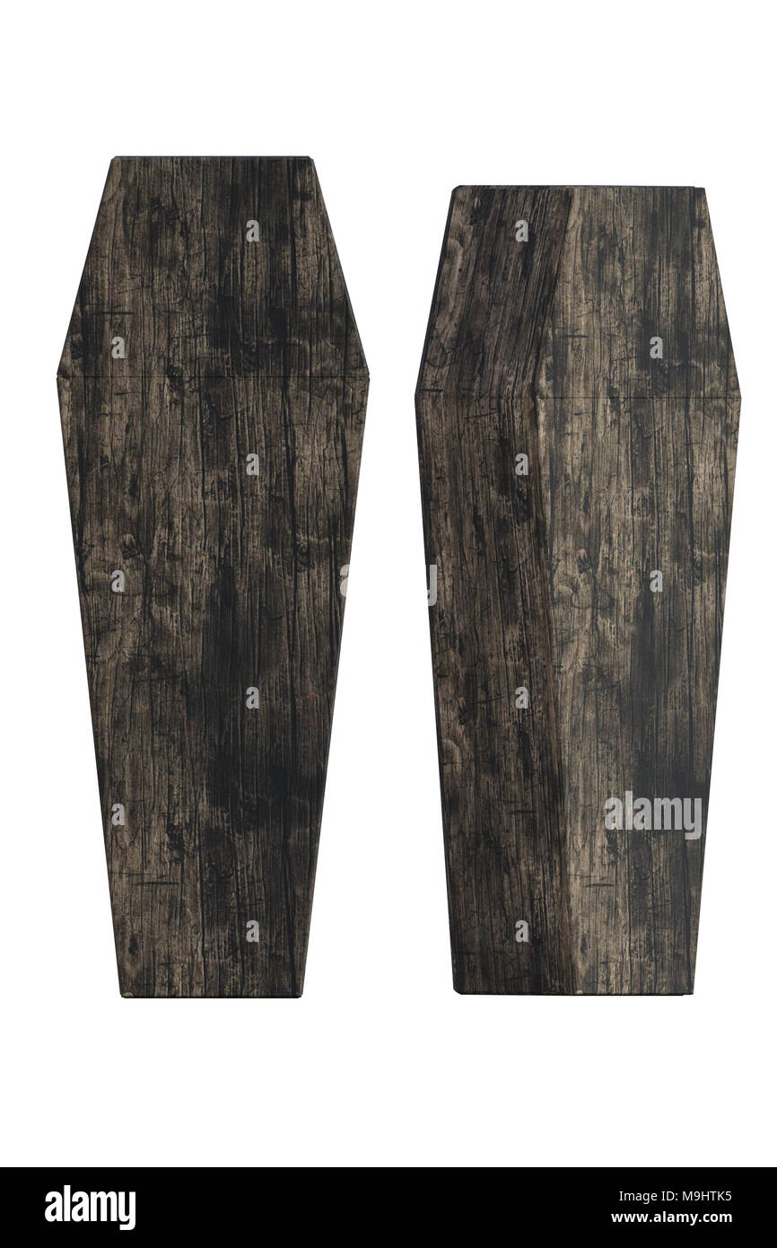 Wooden coffins hi-res stock photography and images - Alamy