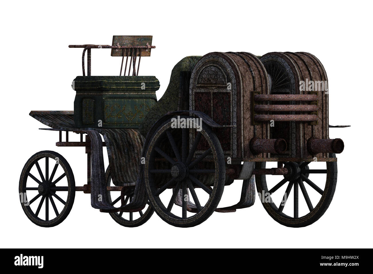 Vintage horse and coach carriage hi-res stock photography and images ...