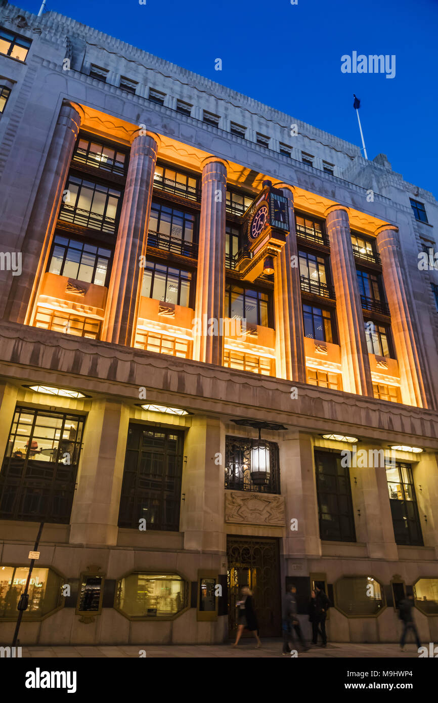 England, London, City of London, Fleet Street, The Daily Express ...