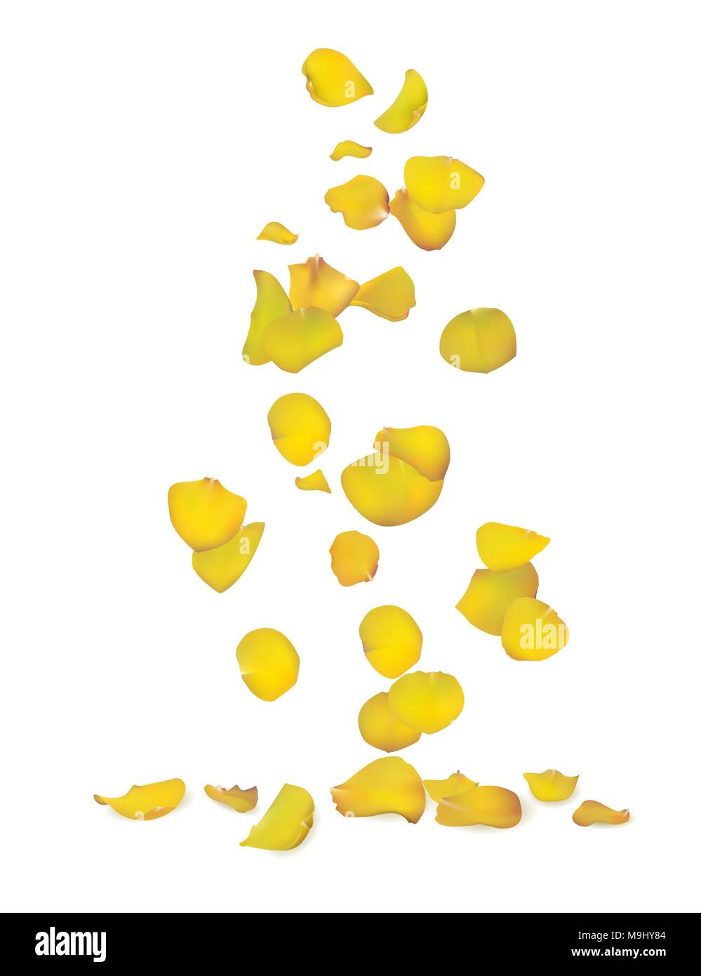 Apple falling Stock Vector Images - Alamy