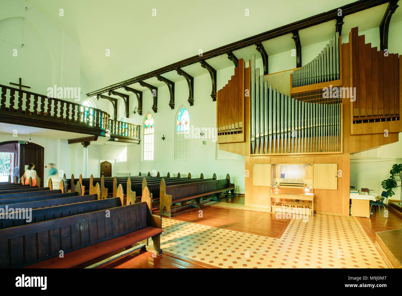 Interior evangelical church hi-res stock photography and images - Alamy
