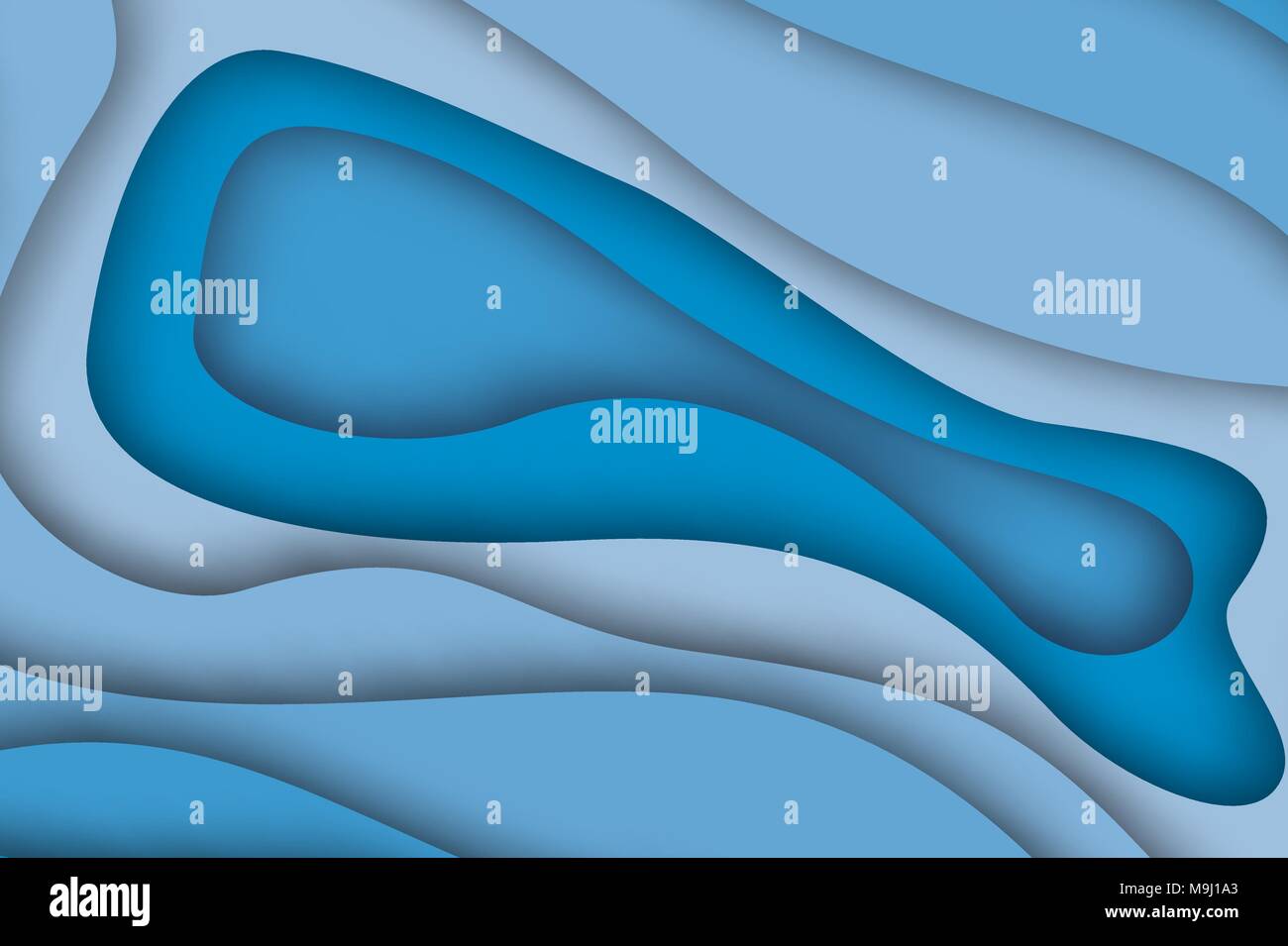 Gradient paper cut pattern background Stock Vector Image & Art - Alamy
