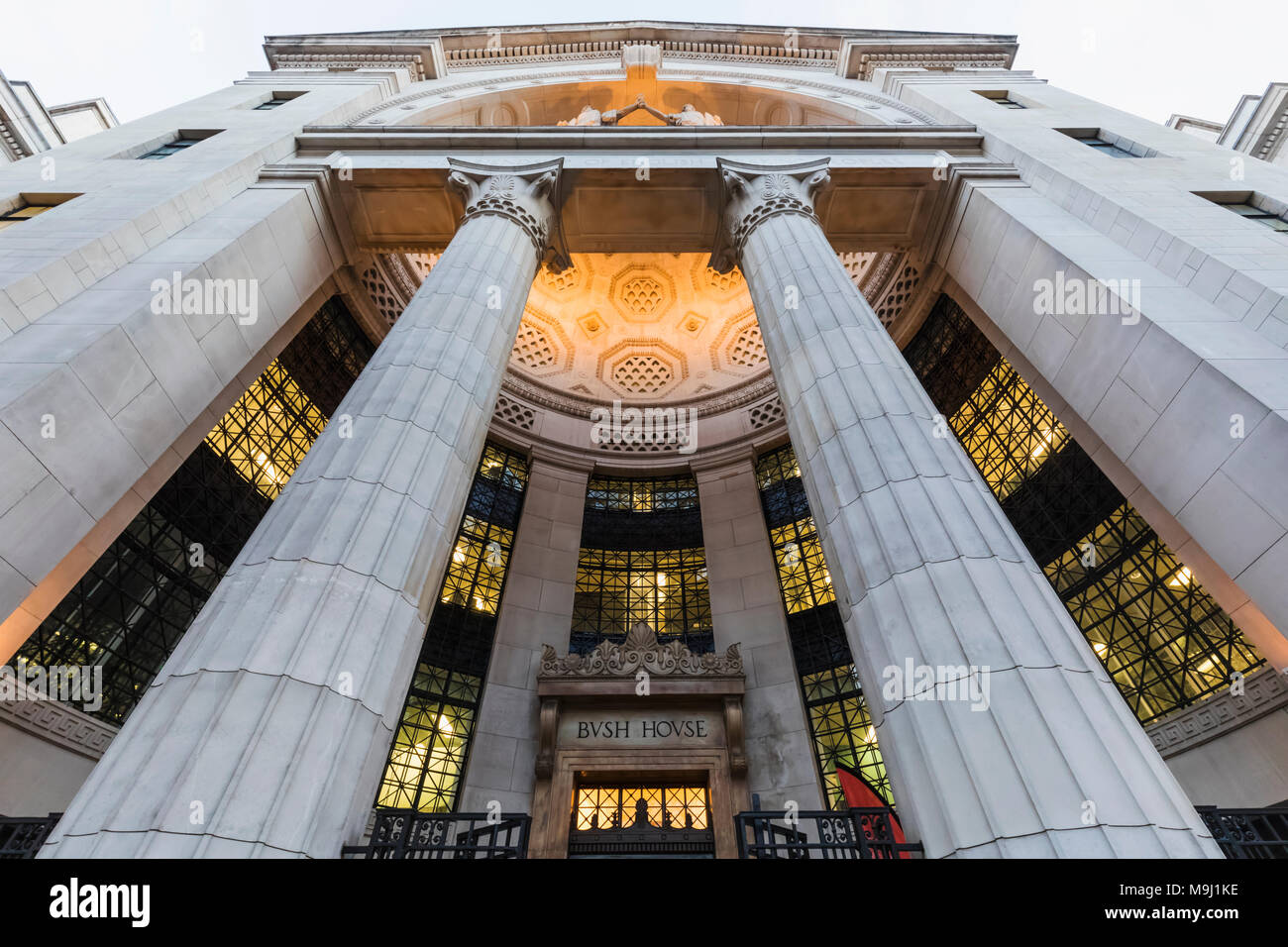 England, London, The Strand, Bush House, Kings College Stock Photo - Alamy