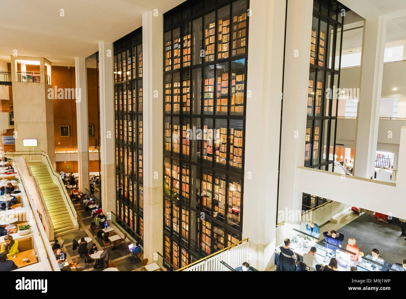 England, London, Euston Road, The British Library Stock Photo - Alamy