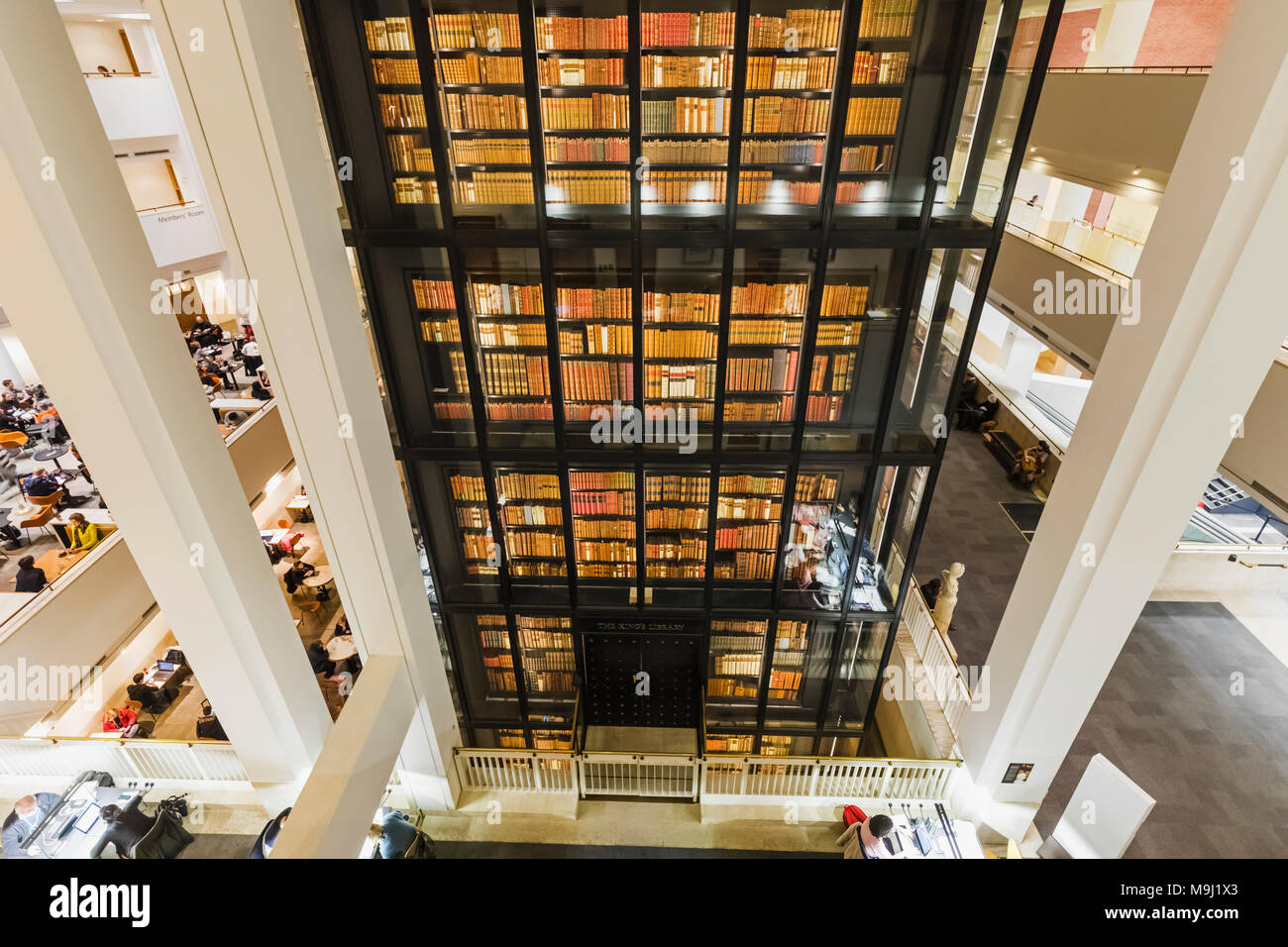 Inside british library hi-res stock photography and images - Alamy