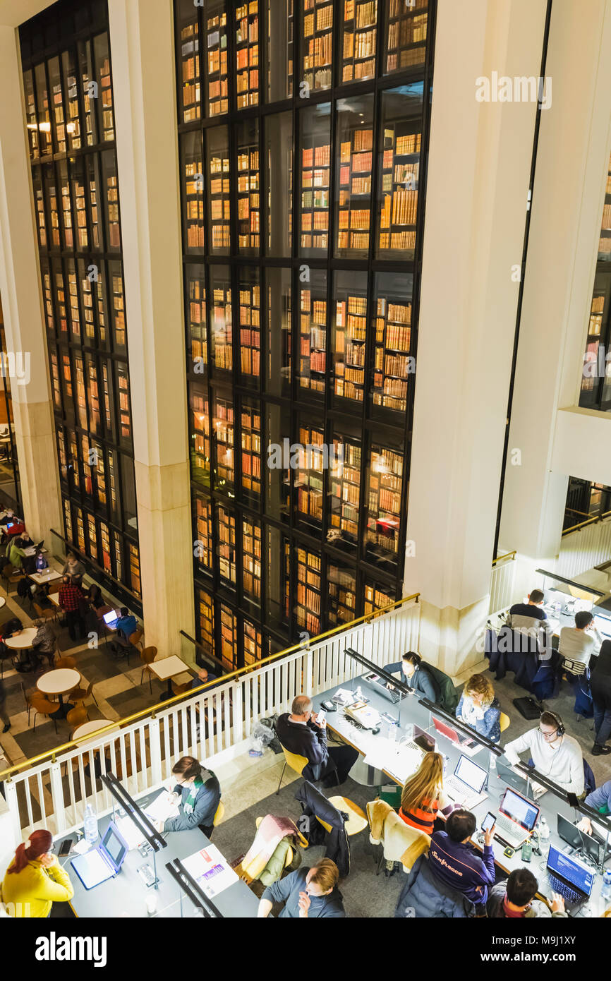 England, London, Euston Road, The British Library Stock Photo - Alamy