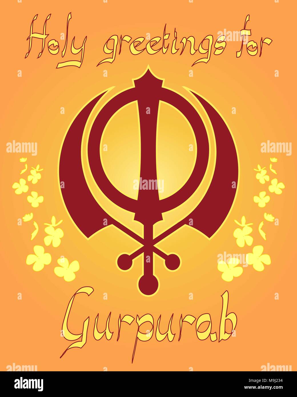 Gurus khalsa Stock Vector Images - Alamy