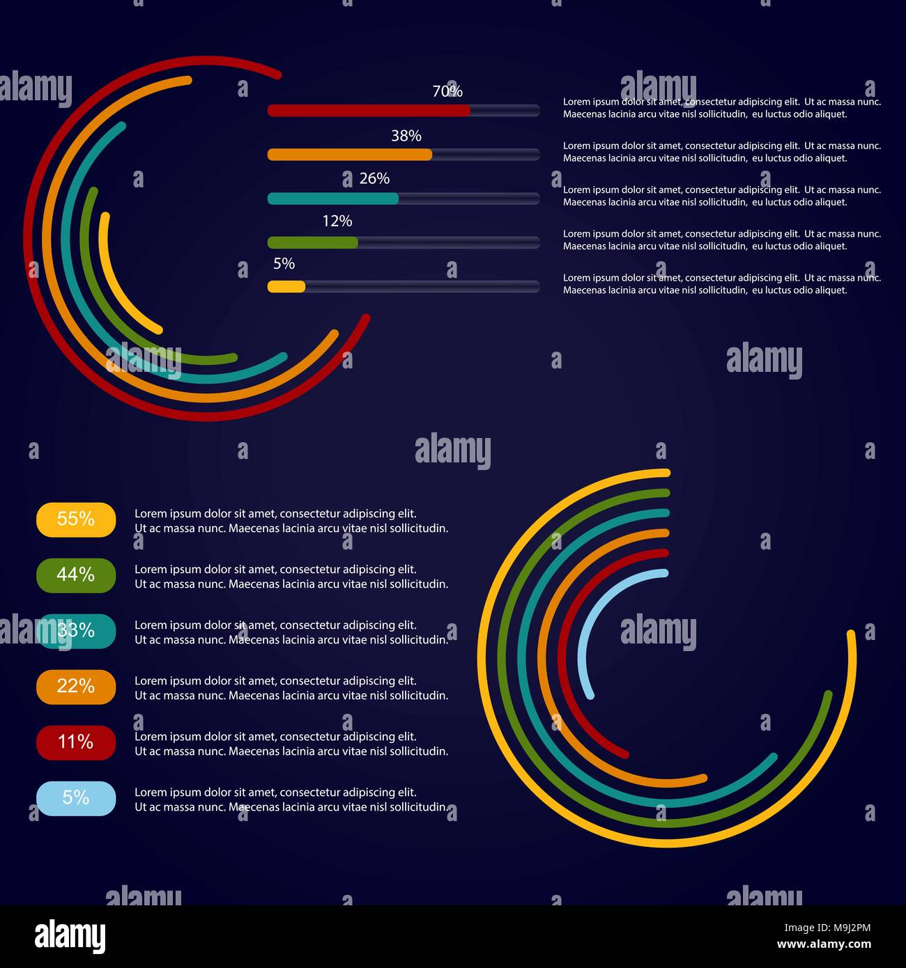Round radial web Stock Vector Images - Alamy