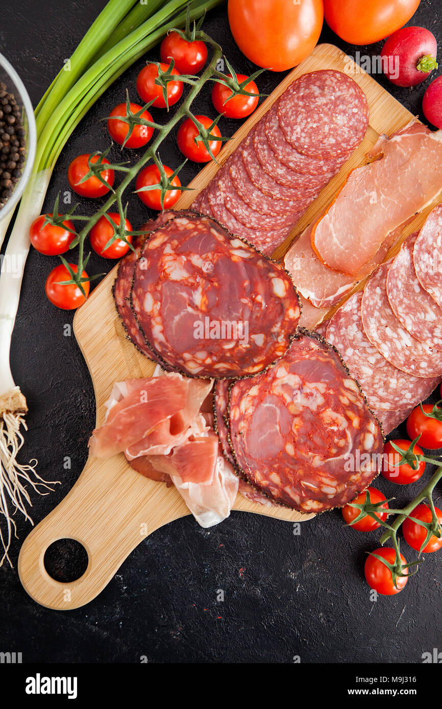 Different types of ham hi-res stock photography and images - Alamy
