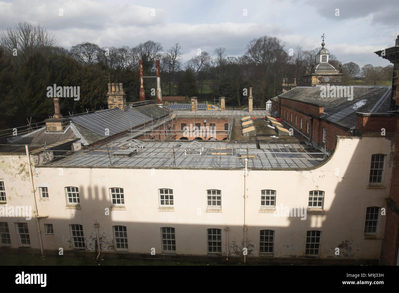 Exterior Renovation Work Of Wentworth Woodhouse In Rotherham High ...
