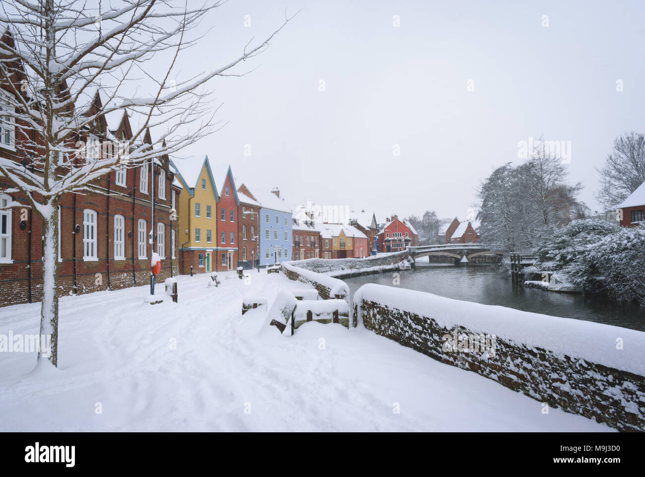 Norwich snow hi-res stock photography and images - Alamy